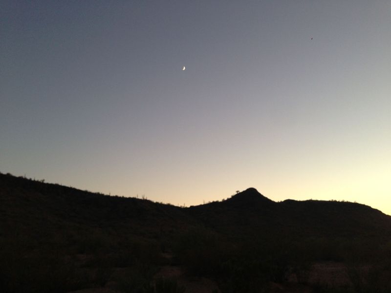 Venus and moonrise in the desert | Smithsonian Photo Contest ...