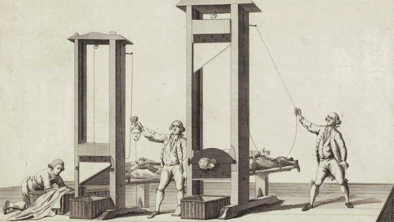 French Revolution Guillotine Victims 228 Years Ago, The First