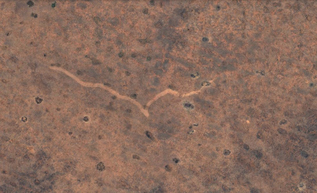 A Man Noticed a Strange Shape on the Ground on Google Earth. It Turned ...