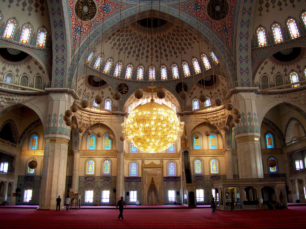 Kocatepe Mosque, the largest mosque in Ankara, Turkey. | Smithsonian ...