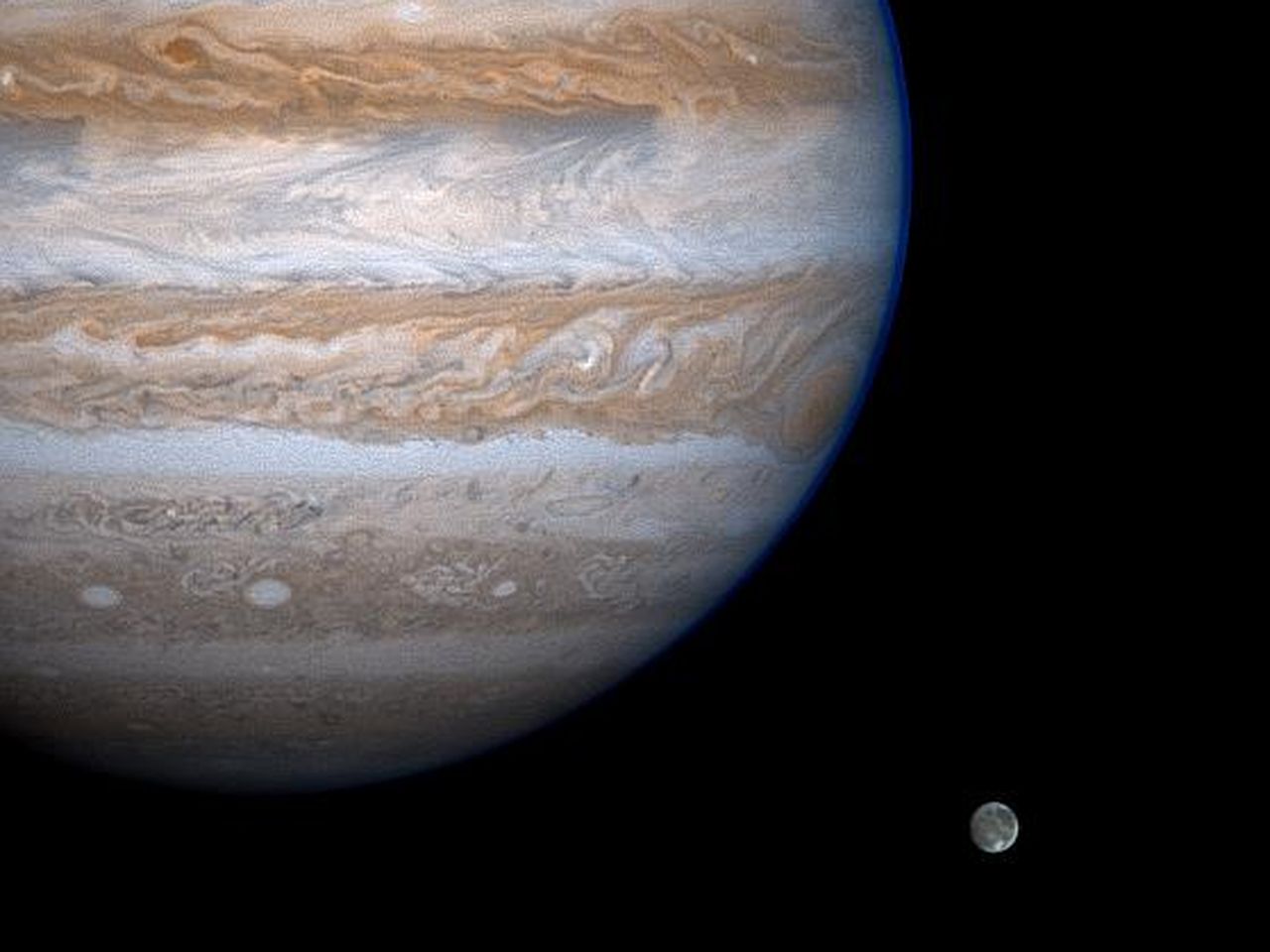 largest moon of jupiter codycross