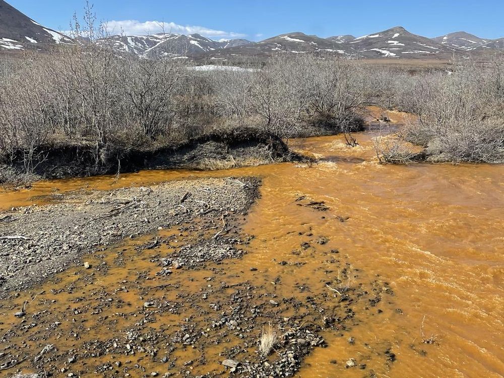 Alaska's Rivers Are Turning Orange as Thawing Permafrost Releases ...