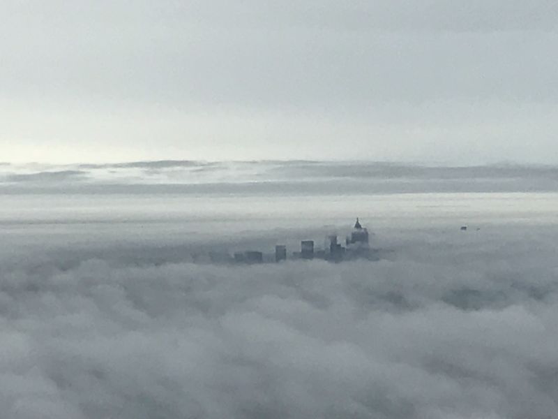 Atlanta through the mist | Smithsonian Photo Contest | Smithsonian Magazine