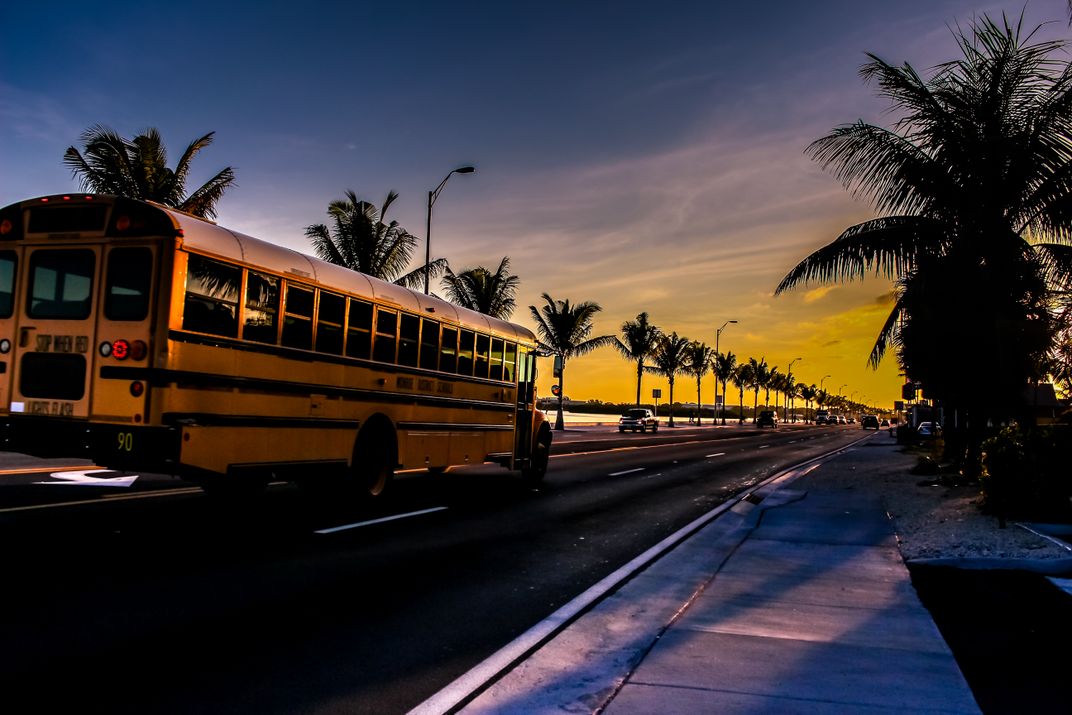 School bus on the road (Florida) | Smithsonian Photo Contest ...
