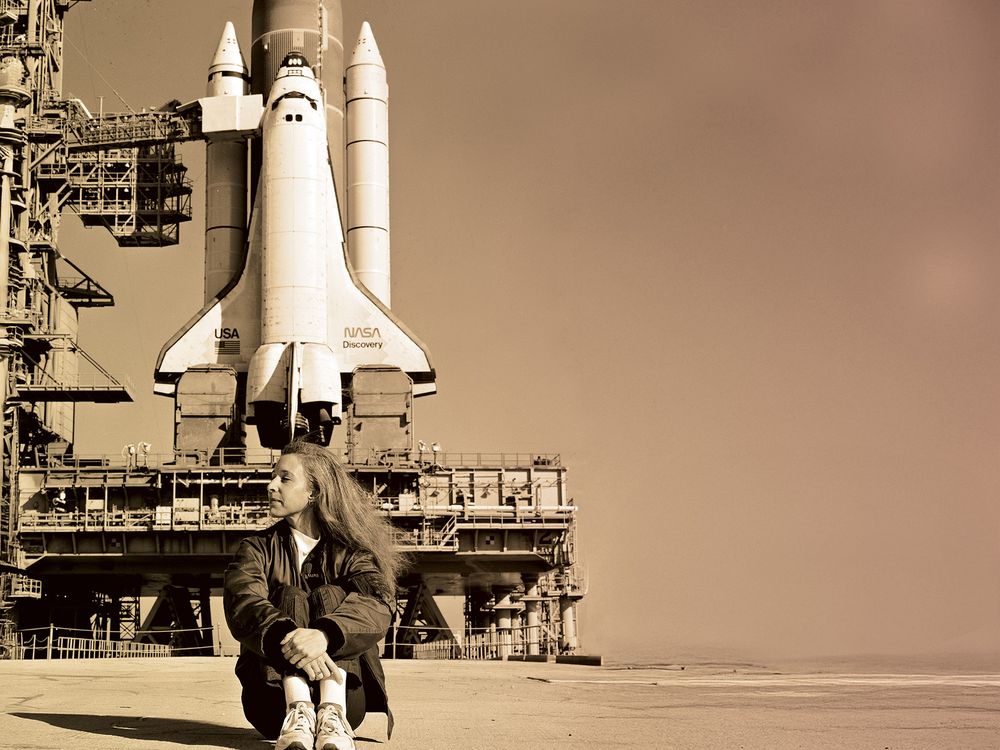 astronaut space shuttle