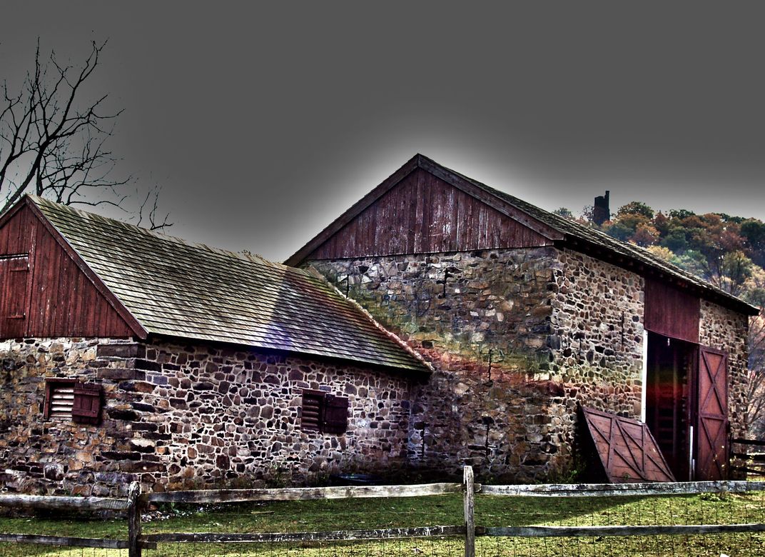 Found this barn after accidentally missing our intended destination ...