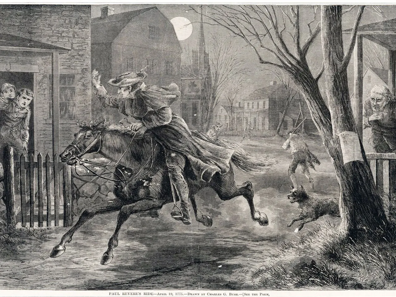 Paul Revere Midnight Ride