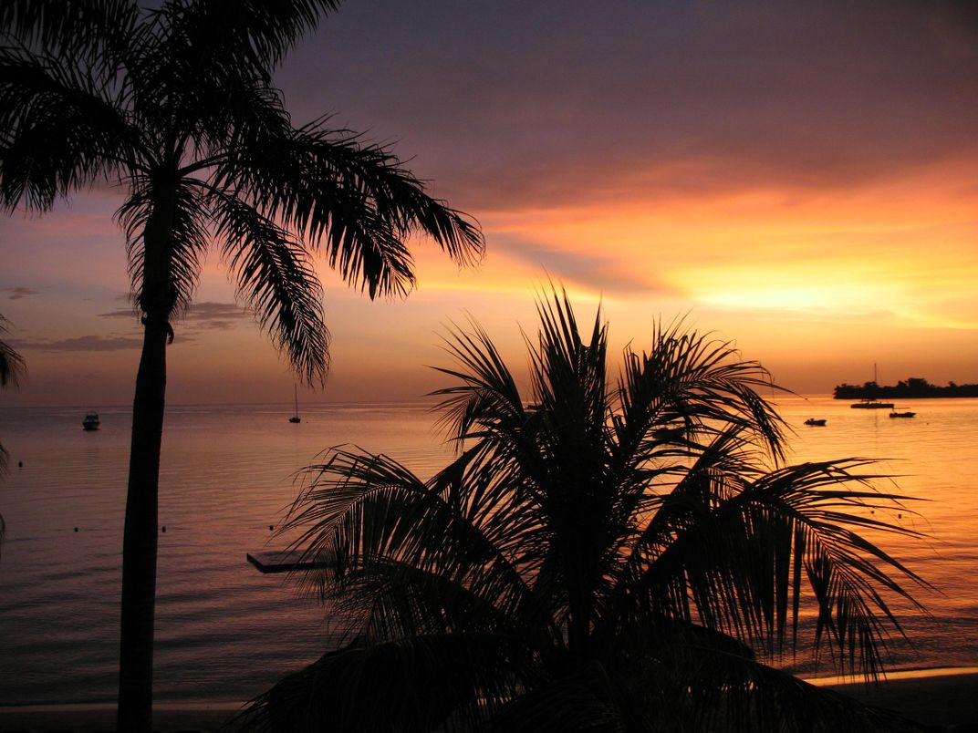 Jamaican Sunset from my hotel room balcony. | Smithsonian Photo Contest ...
