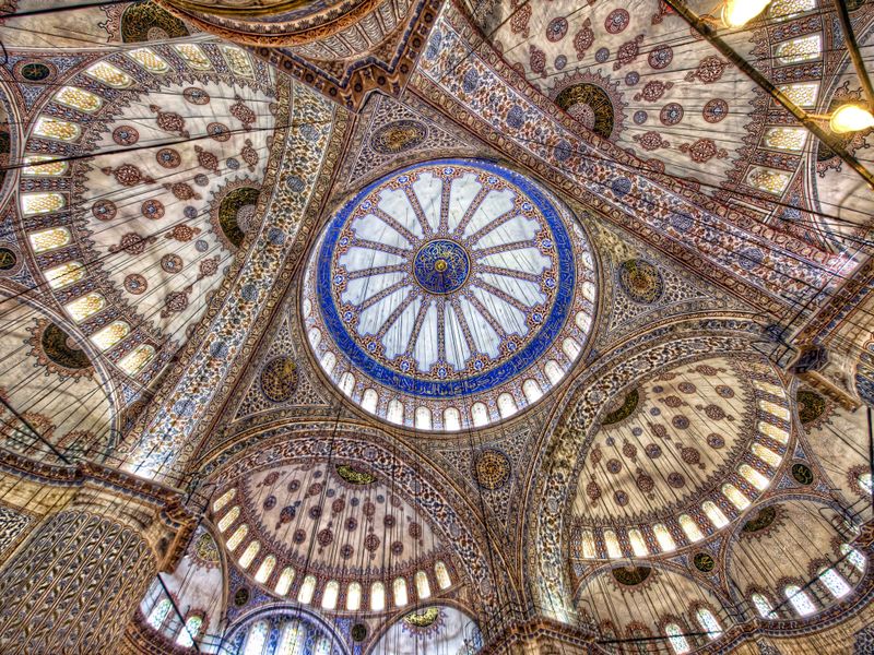 Ceiling of the Blue Mosque | Smithsonian Photo Contest | Smithsonian ...