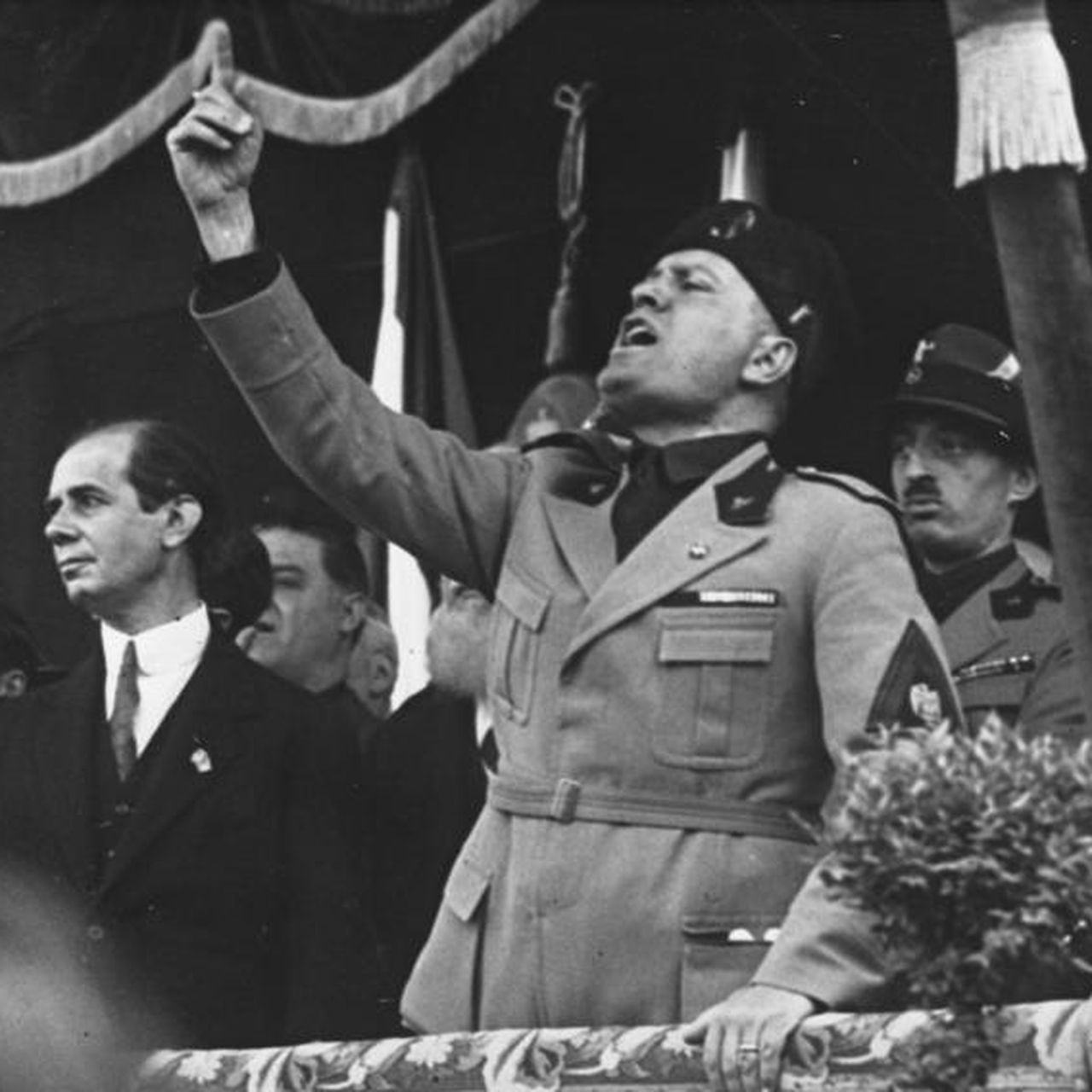 Mussolini Speech 1936 Benito Mussolini / Speech / Rome / 1935 1936