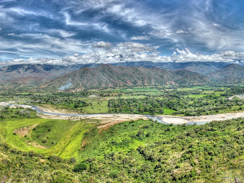 Valle del Patia - Cauca, Colombia (Patia River Valley, Cauca. Colombia ...