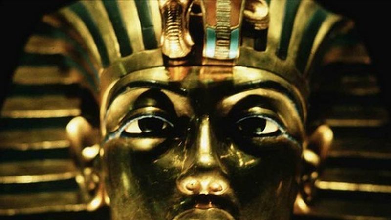 King Tut Body Burned