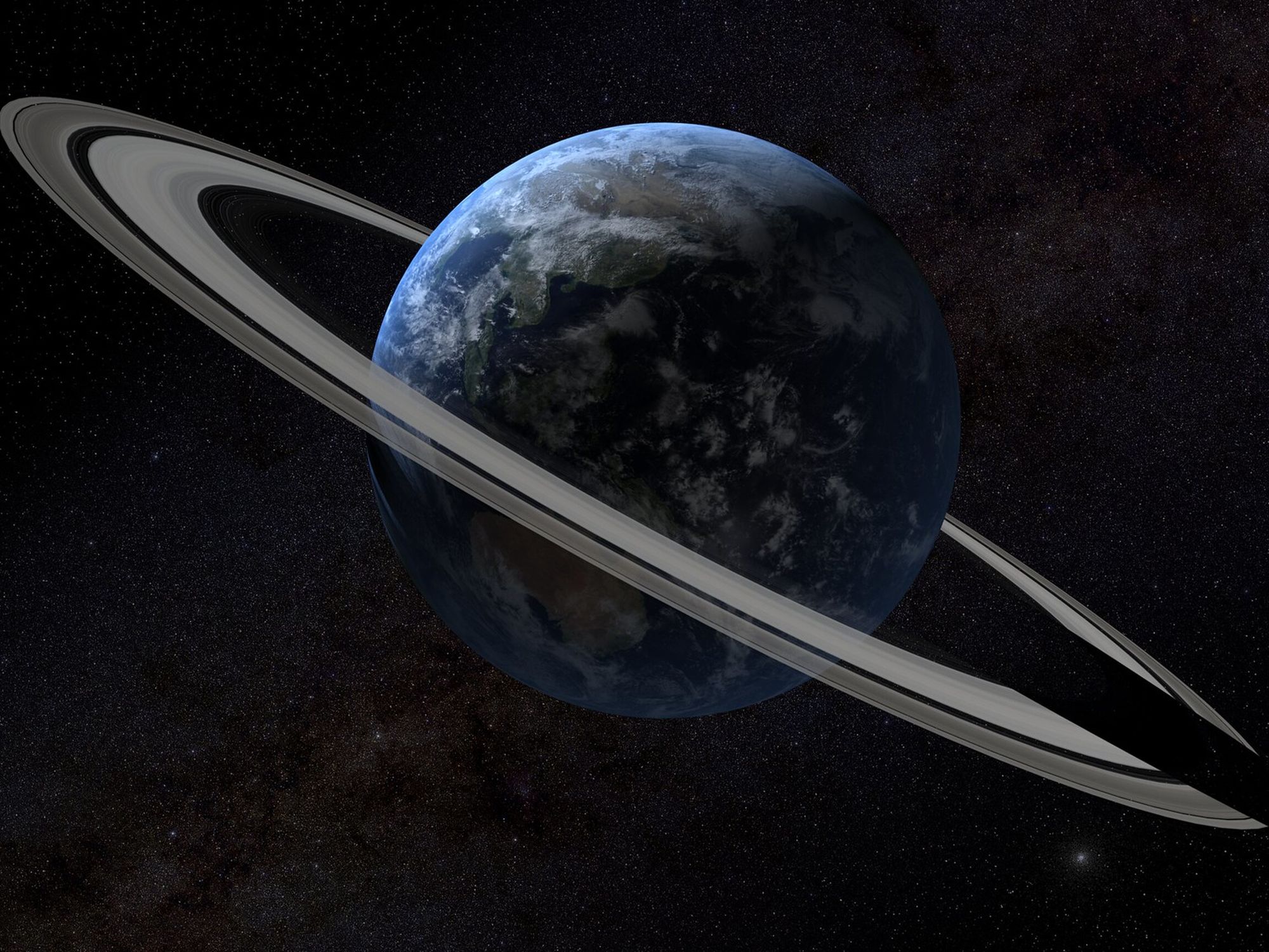 Did Earth Once Have a Ring Like Saturn? Geologists Find Evidence for a ...