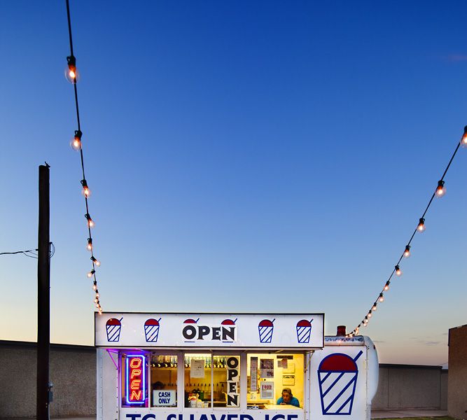 McKinney, TX Snow Cone Stand at dusk | Smithsonian Photo Contest ...