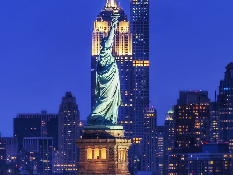 Statue of Liberty + Empire State Building | Smithsonian Photo Contest ...