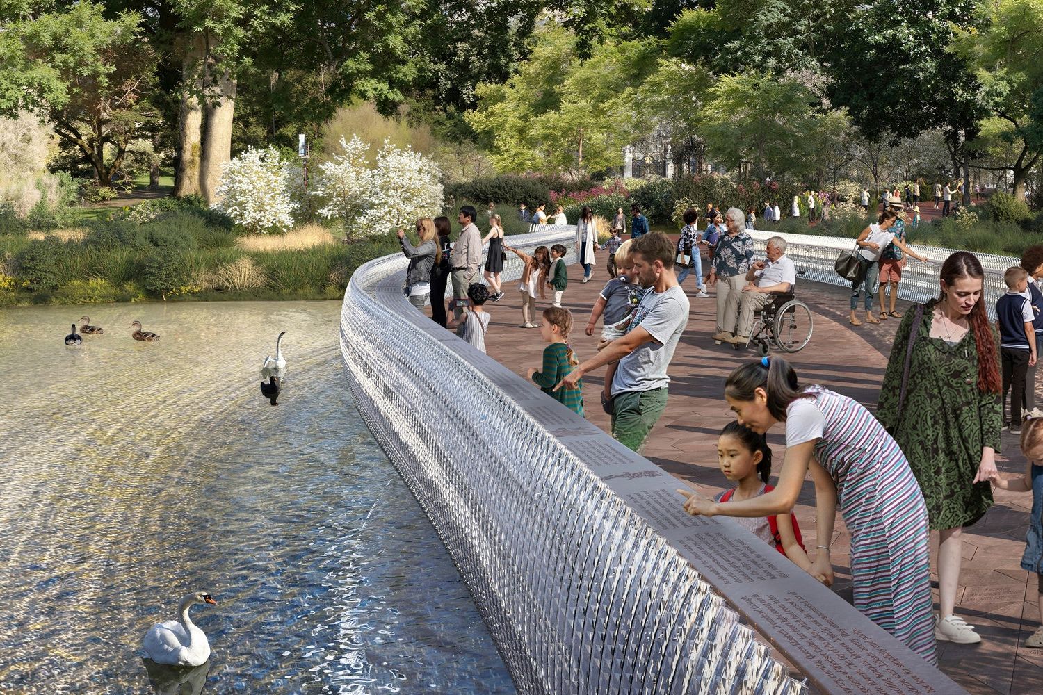 A New Memorial Will Honor Elizabeth II With a Bridge Inspired by Her ...