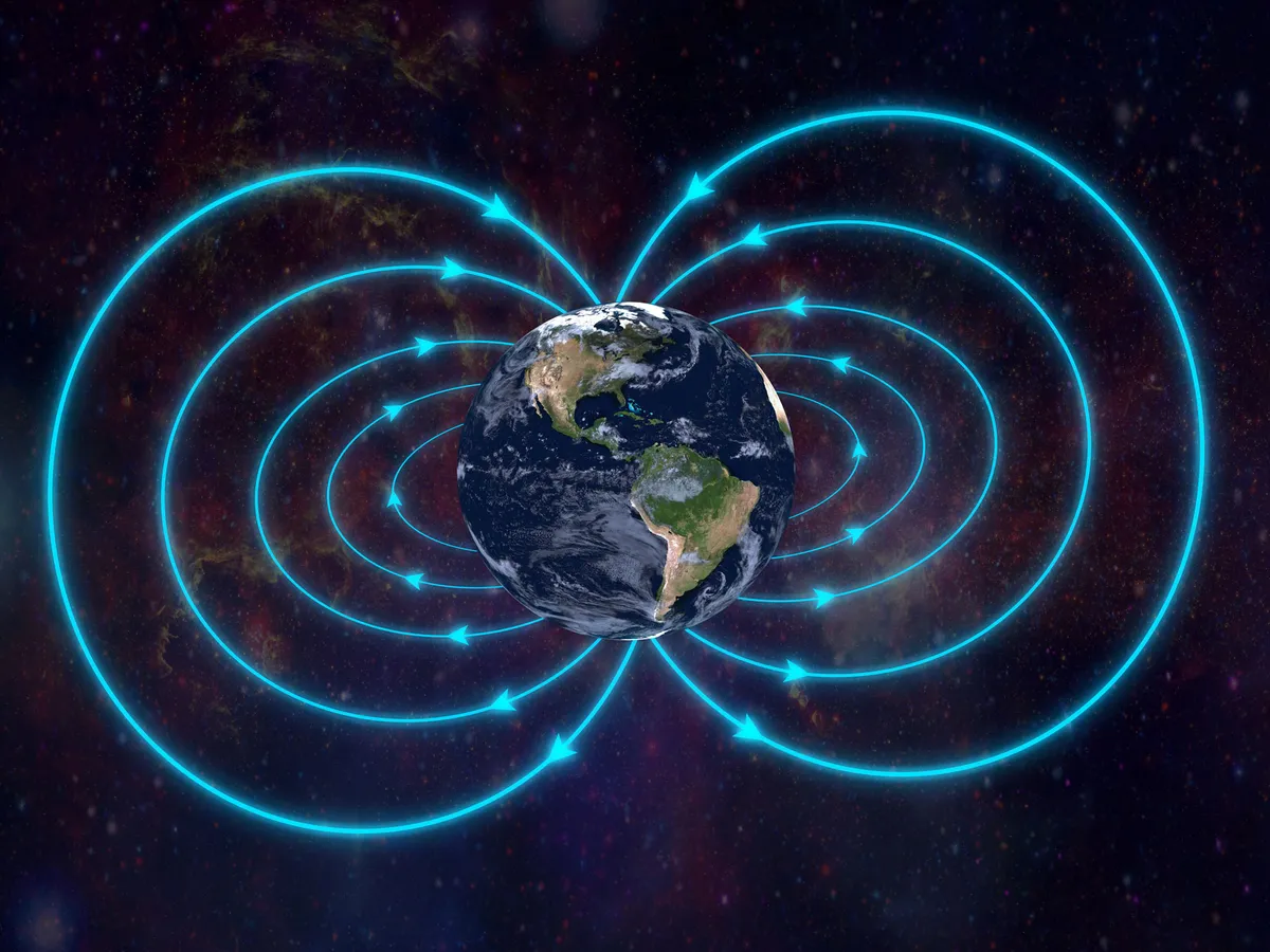 Earth Magnetic Field Diagram Magnetism & Electromagnetism --- GCE