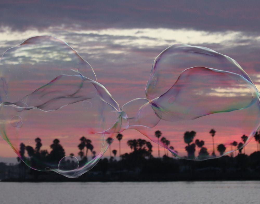 Bubble Kiss at Sunset | Smithsonian Photo Contest | Smithsonian Magazine