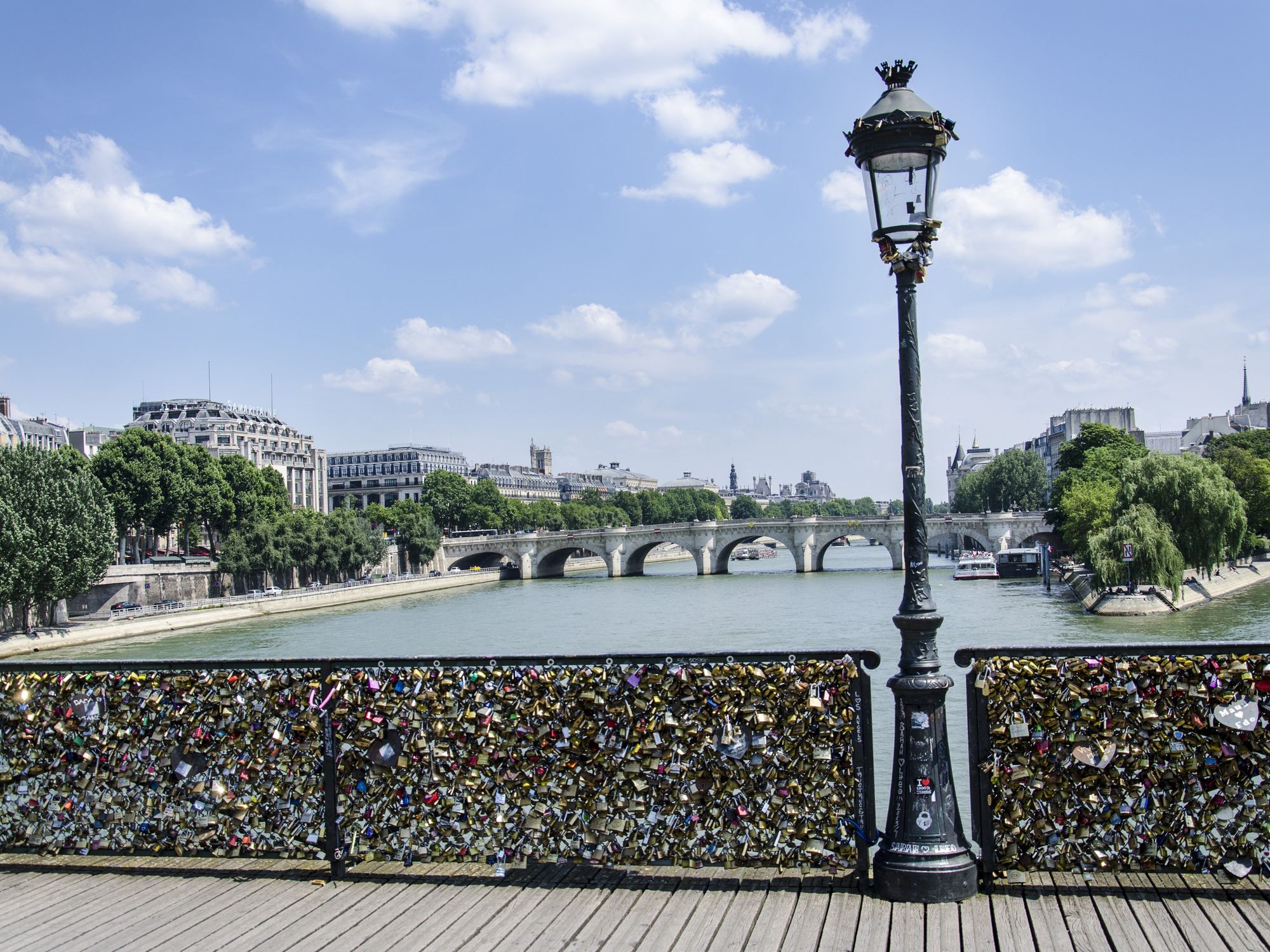 Thousands of Lovers’ Locks Collapsed Part of an Overloaded Bridge in Paris