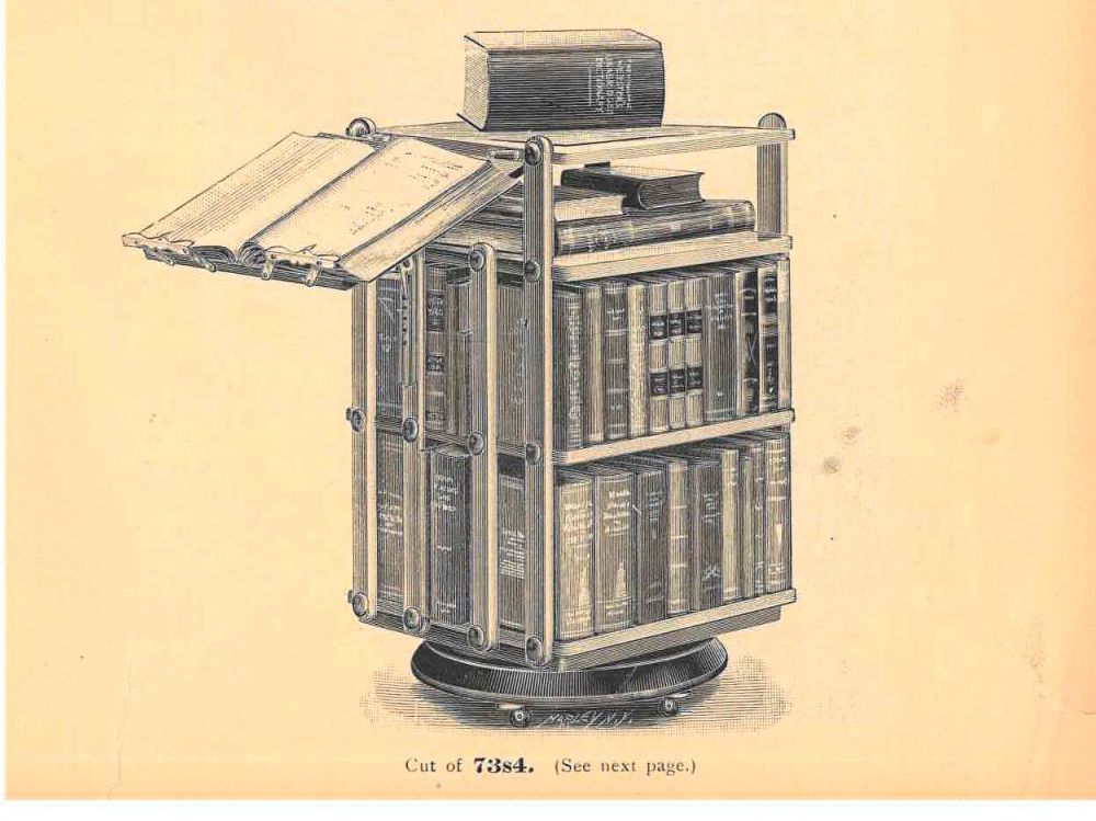 library shelf headers