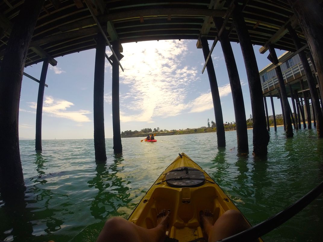 Kayaking in Santa Cruz. | Smithsonian Photo Contest | Smithsonian Magazine