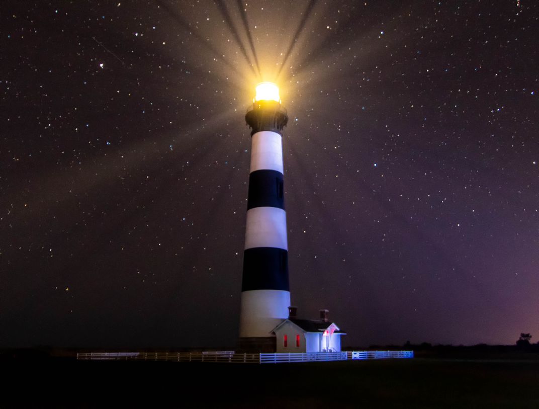 Bodie Lighthouse Evening Stars | Smithsonian Photo Contest ...
