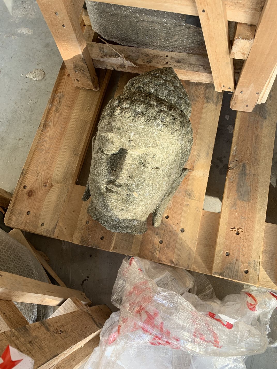 The broken Buddha head | Smithsonian Photo Contest | Smithsonian Magazine