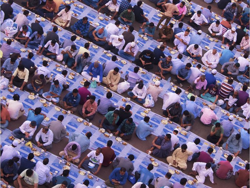 Peoples gathering at the Mosque premises. | Smithsonian Photo Contest ...