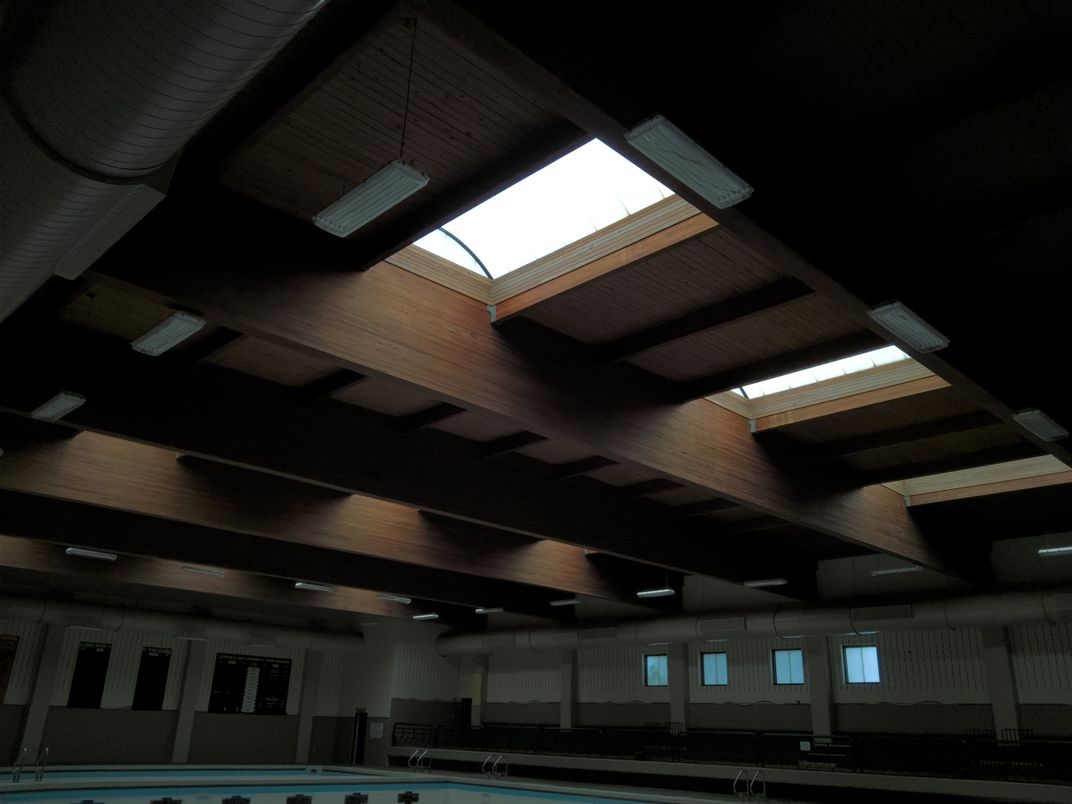 Old natatorium building, days before being demolished | Smithsonian ...