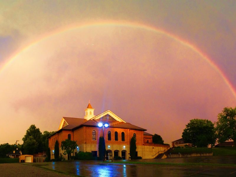 Double Rainbow Appears Over Church. | Smithsonian Photo Contest ...