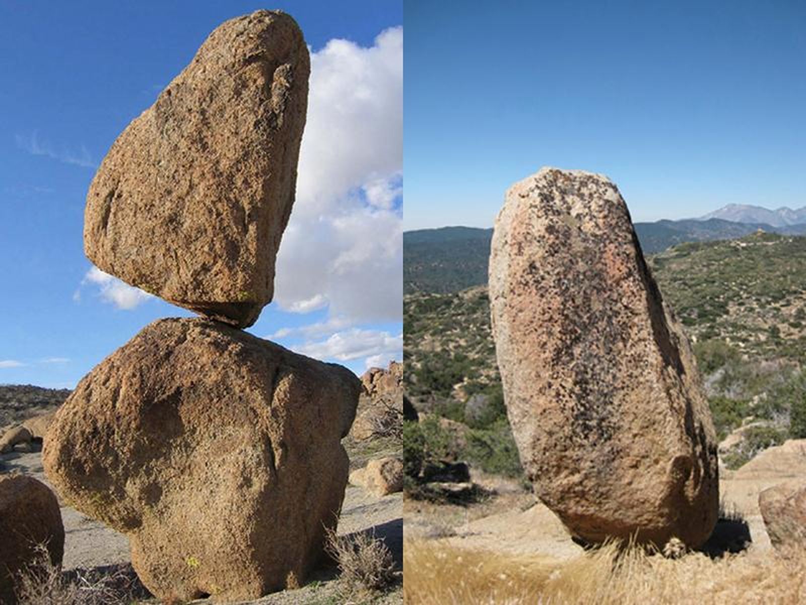Why Don't Balancing Boulders Fall During Earthquakes?
