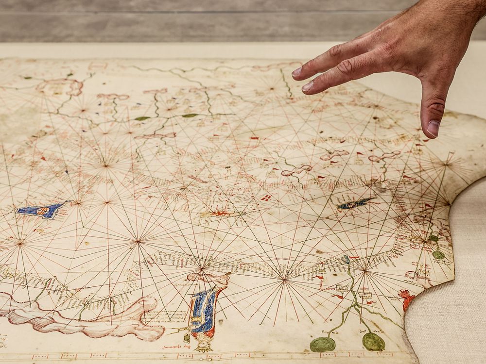Sold for $239,000, This Map Is Actually a Rare 14th-Century Nautical ...