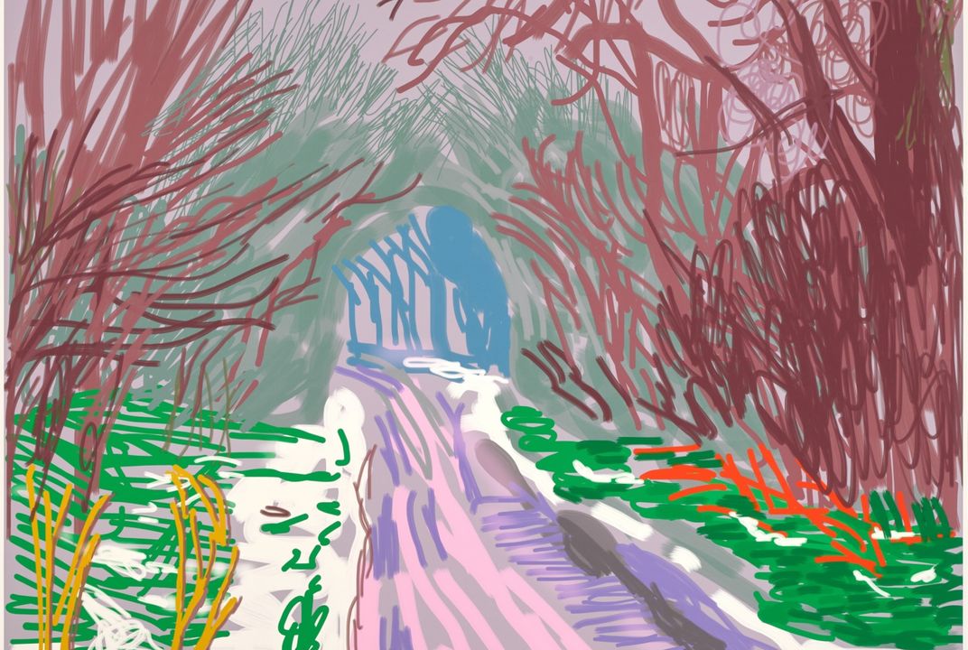 david hockney drawings