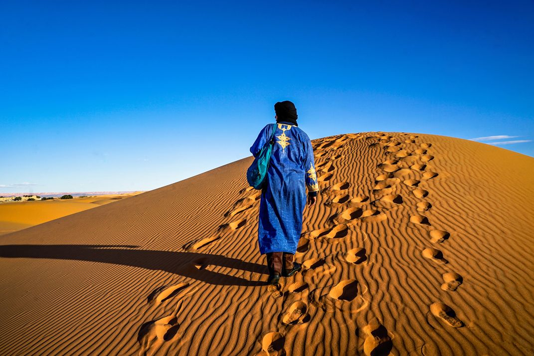Sunset in Merzouga Desert, Morocco | Smithsonian Photo Contest ...