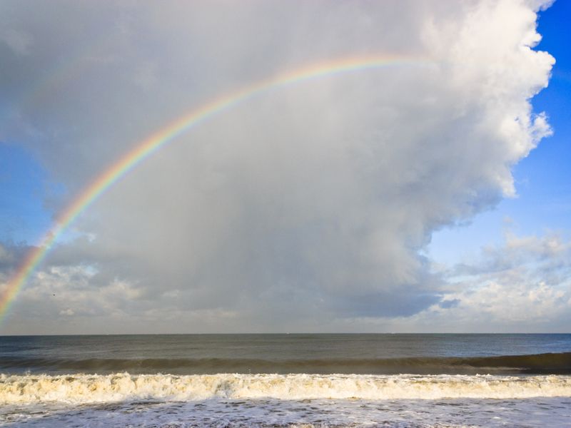 Rainbow over waves | Smithsonian Photo Contest | Smithsonian Magazine