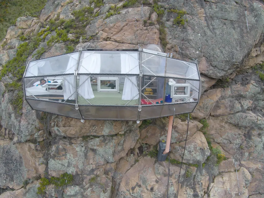 Sleep With the Condors at This Peruvian Hotel Hanging Off a Cliff