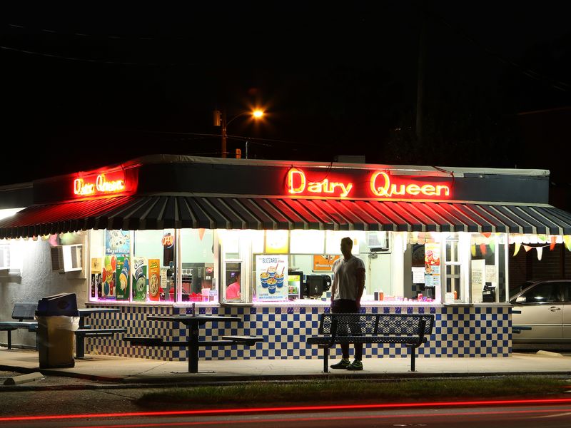 Classic Dairy Queen at Night | Smithsonian Photo Contest | Smithsonian ...