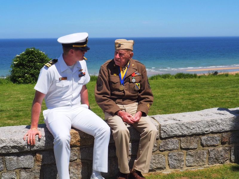 Lieutenant Brandon Blackford of the United States Navy, spending his ...