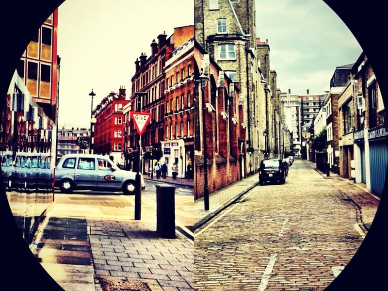 A change in perspective: central London's side streets and main roads ...