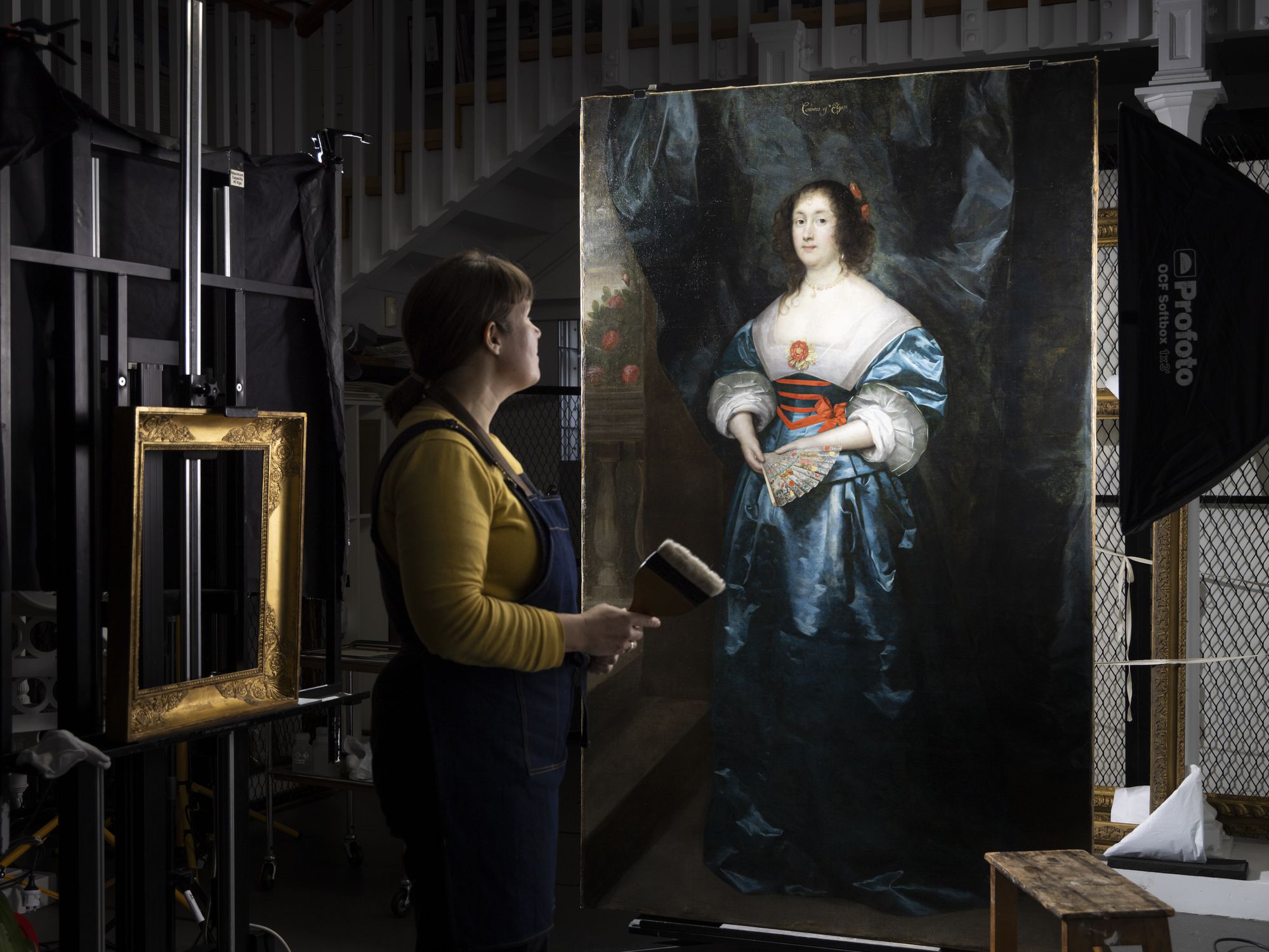 See a 17th-Century Portrait Restored to Its Original Appearance, Minus ...