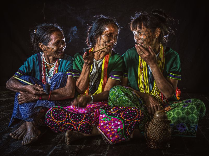 Three Chin Women | Smithsonian Photo Contest | Smithsonian Magazine