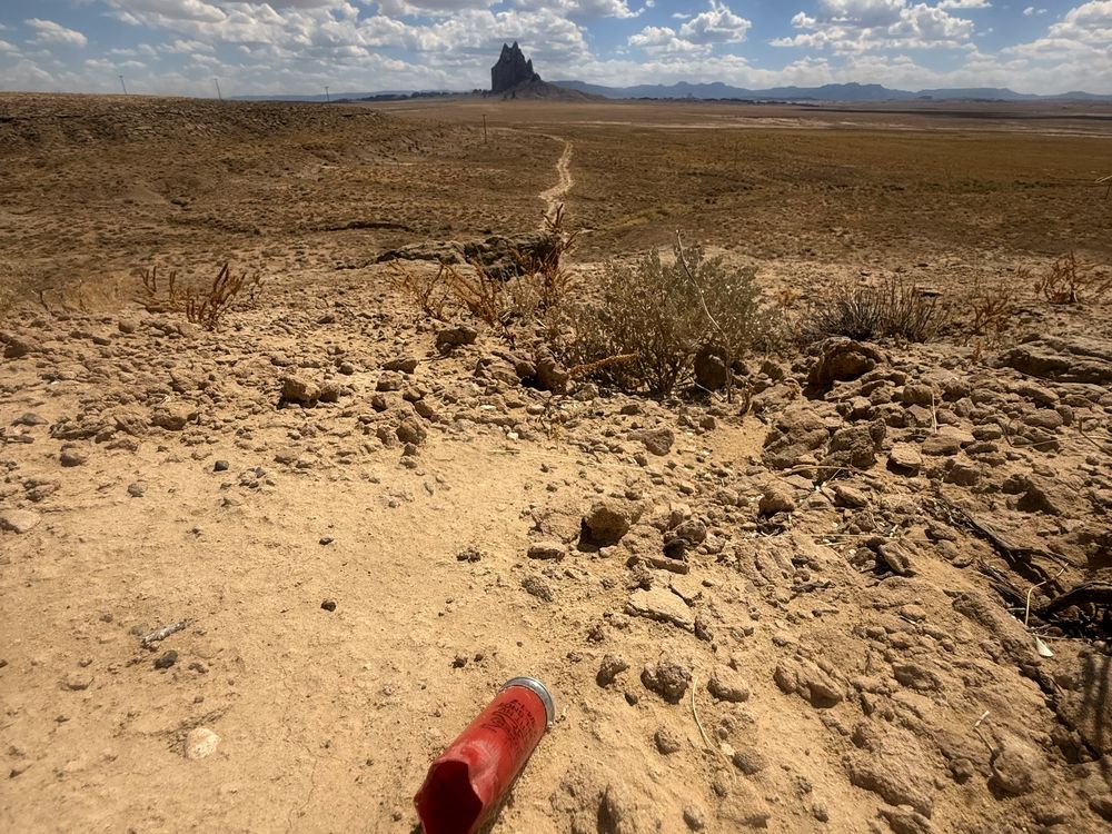 Shiprock shotgun shell | Smithsonian Photo Contest | Smithsonian Magazine