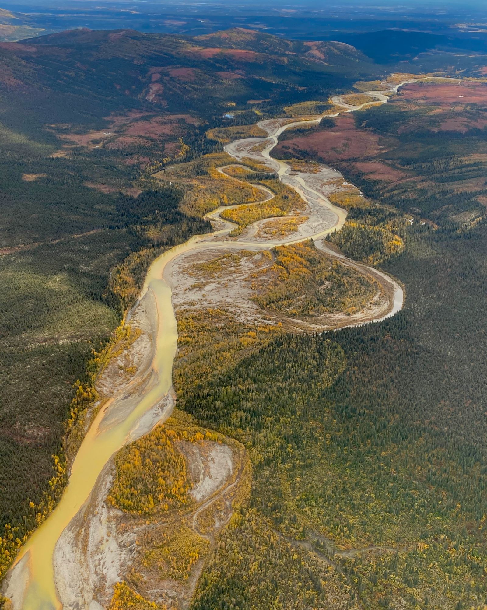 Why Is This Remote and Rugged River in Alaska Turning Orange?