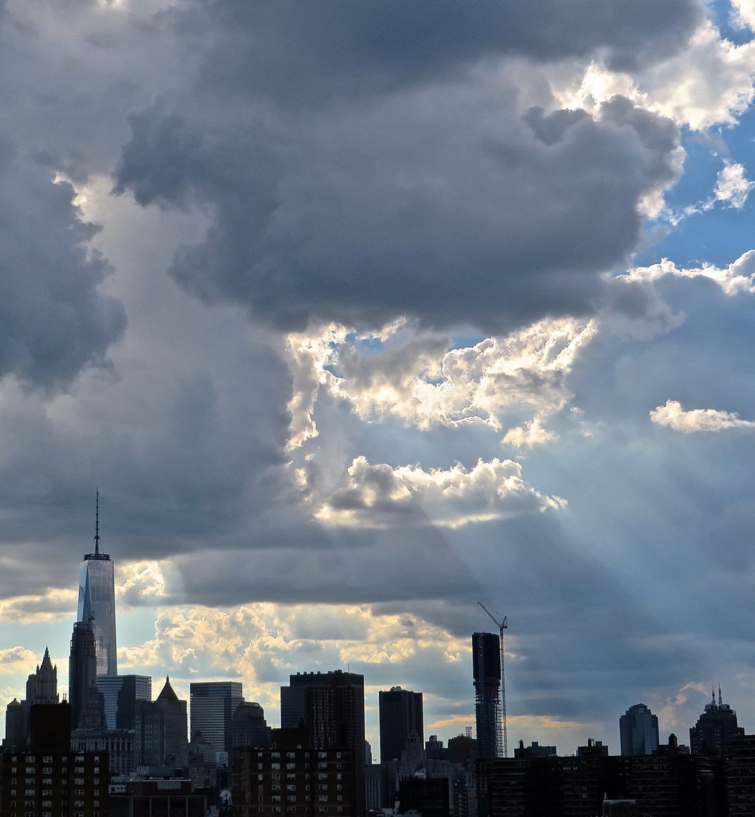 Storm clouds over the World Trade Center. | Smithsonian Photo Contest ...